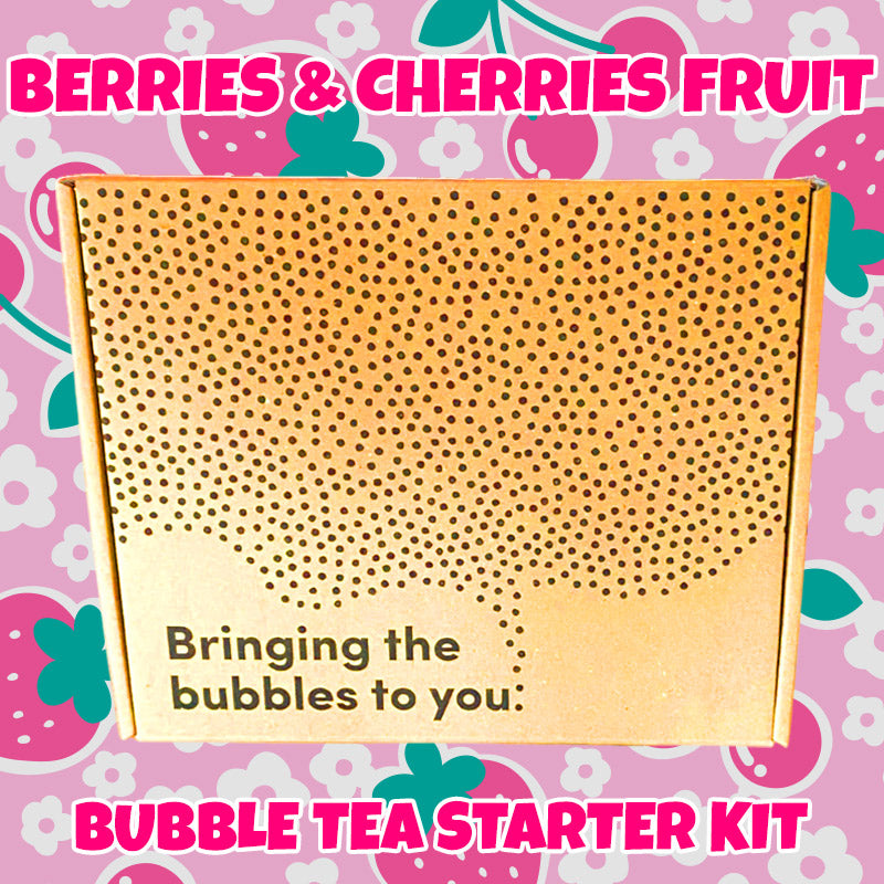 Berries & Cherries Fruit Refill Bubble Tea Kit – Bubble Panda